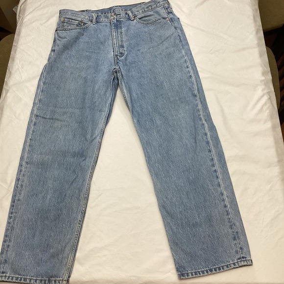 Levi's | Jeans | Vtg Rare Red R Tag Levi 55 Jeans 38x32 Light Wash ...